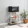 Baker’s Rack 23.6" Wide Kitchen Utility Shelf 3-Tier Storage Rack for ...
