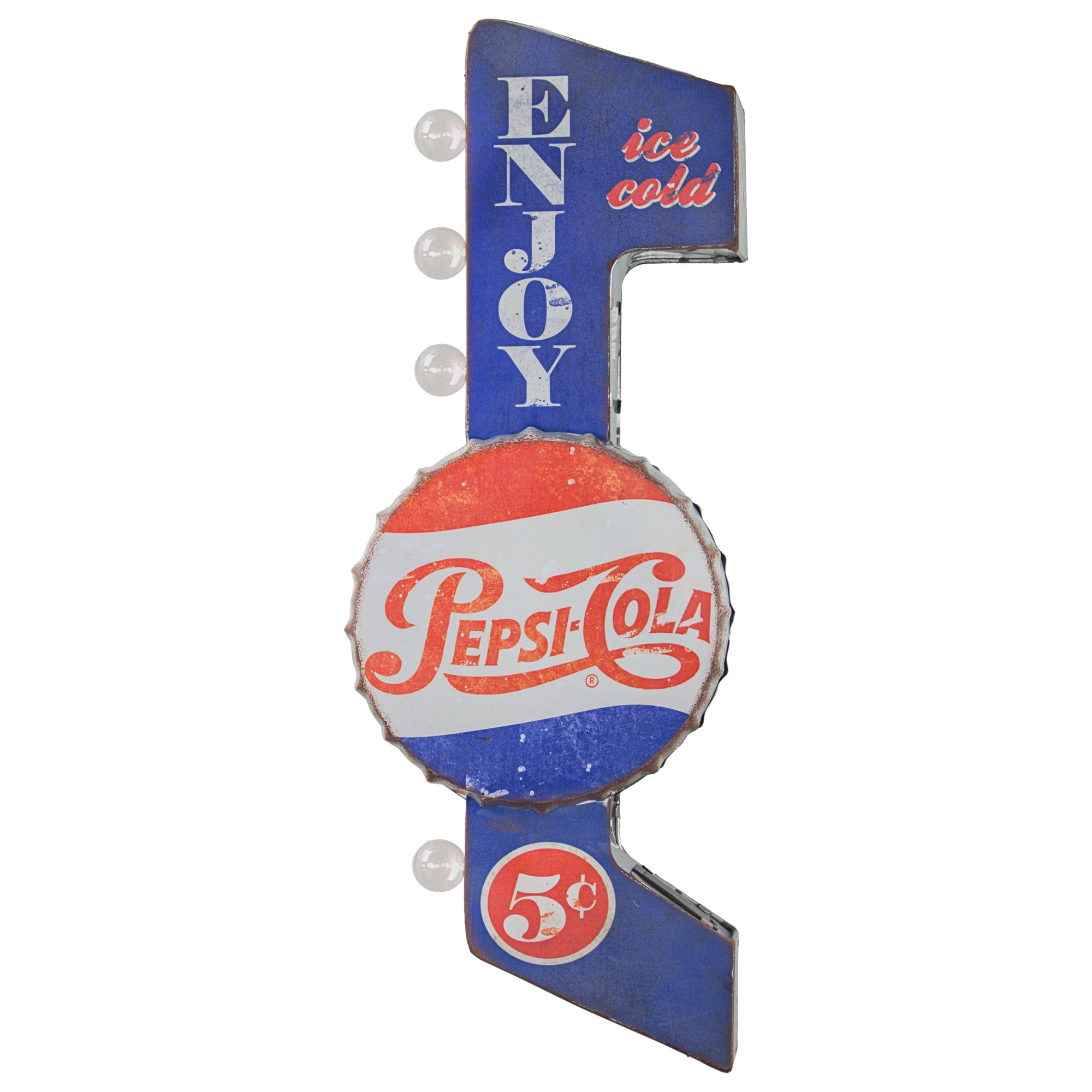 Red And Yellow Pepsi Signs