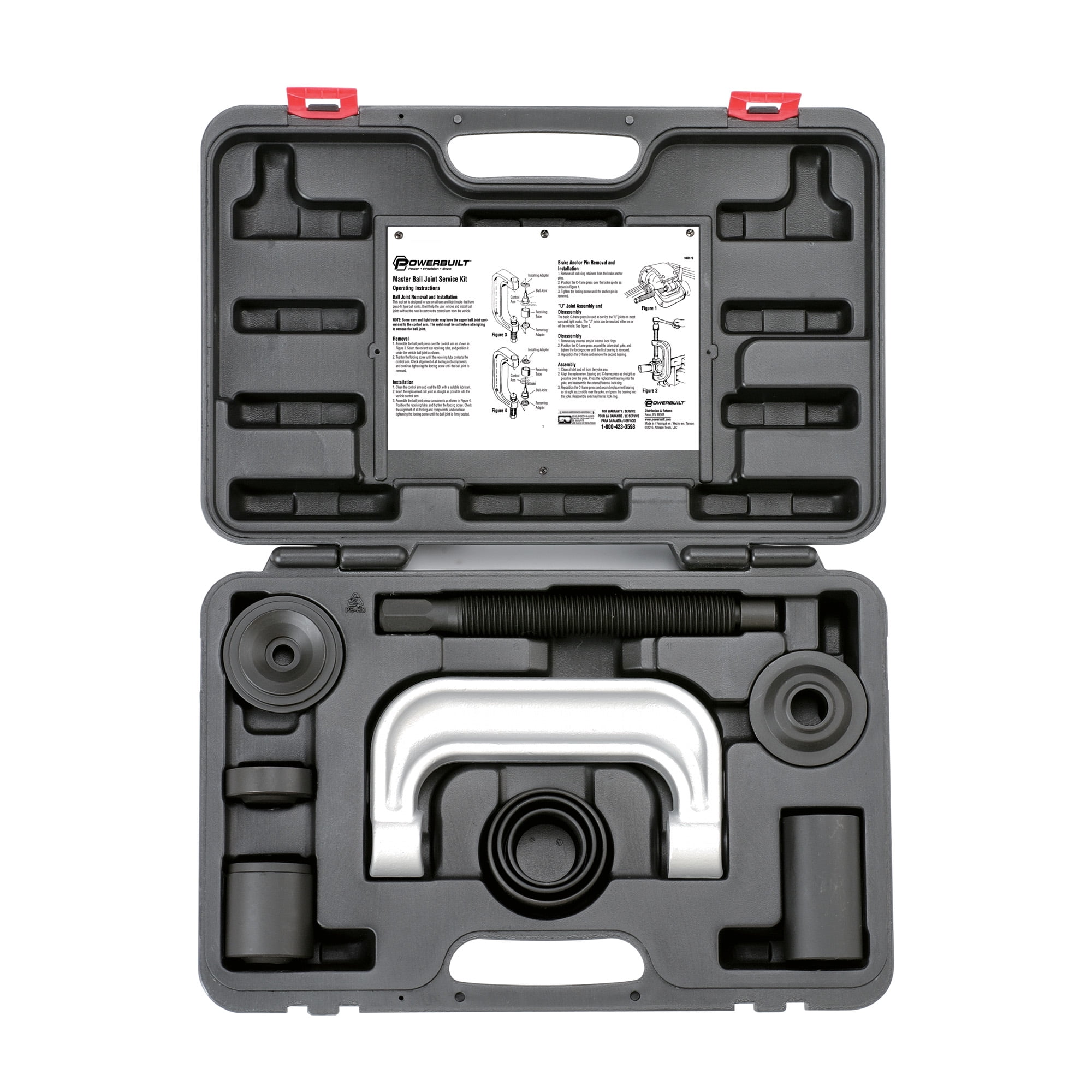 Powerbuilt 10 Piece Ball Joint Service Set - 940579 - Walmart.com