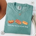 CLOTEX Comfort Colors® Bad Day To Be A Hot Dog T-Shirt - Funny Hot Dog ...