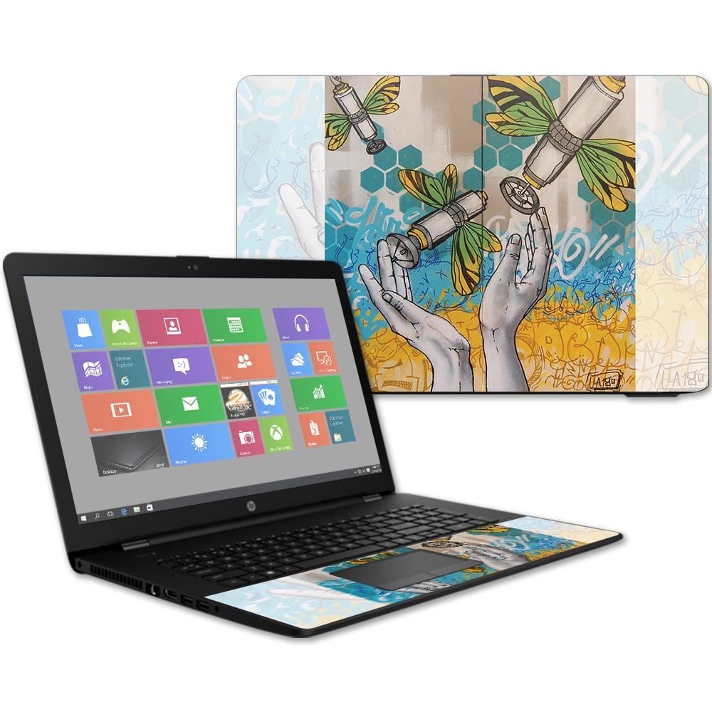 Skin Decal Wrap Compatible With HP 17t Laptop 17.3" (2017) Capture ...