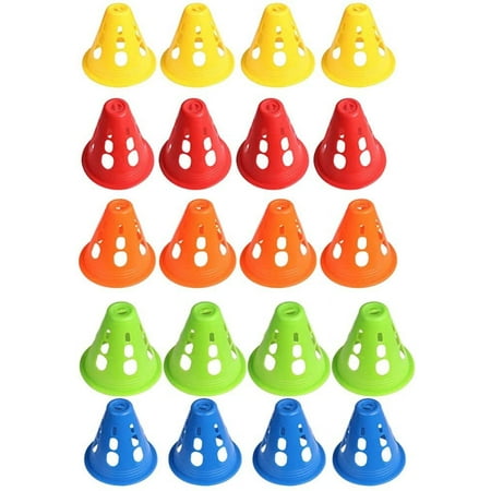 20pcs Mini Skater Skating Cones Plastic Traffic Cones Sport Training ...