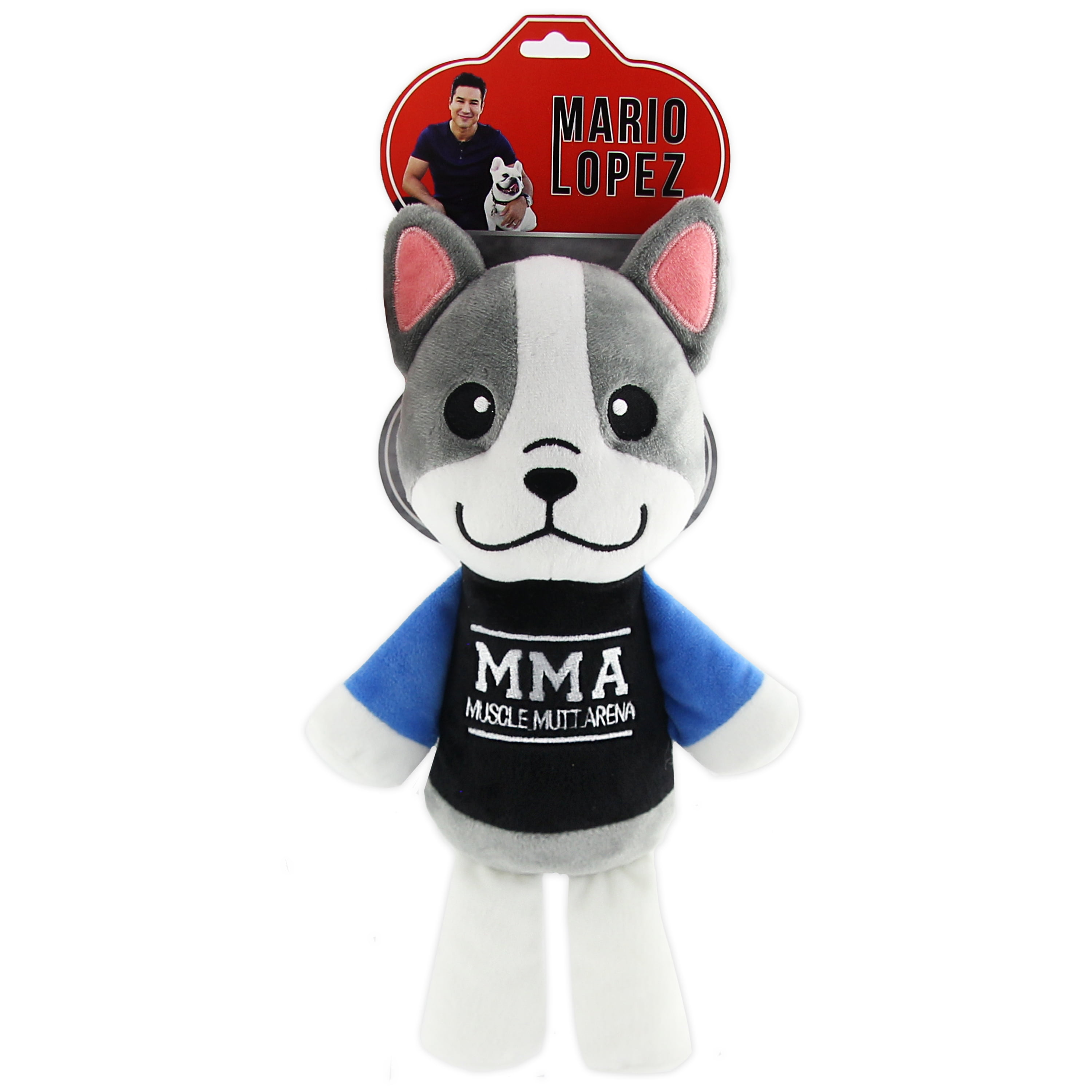 Mario Lopez - Plush Dog Toy MMA Fighting Frenchie with Built in ...