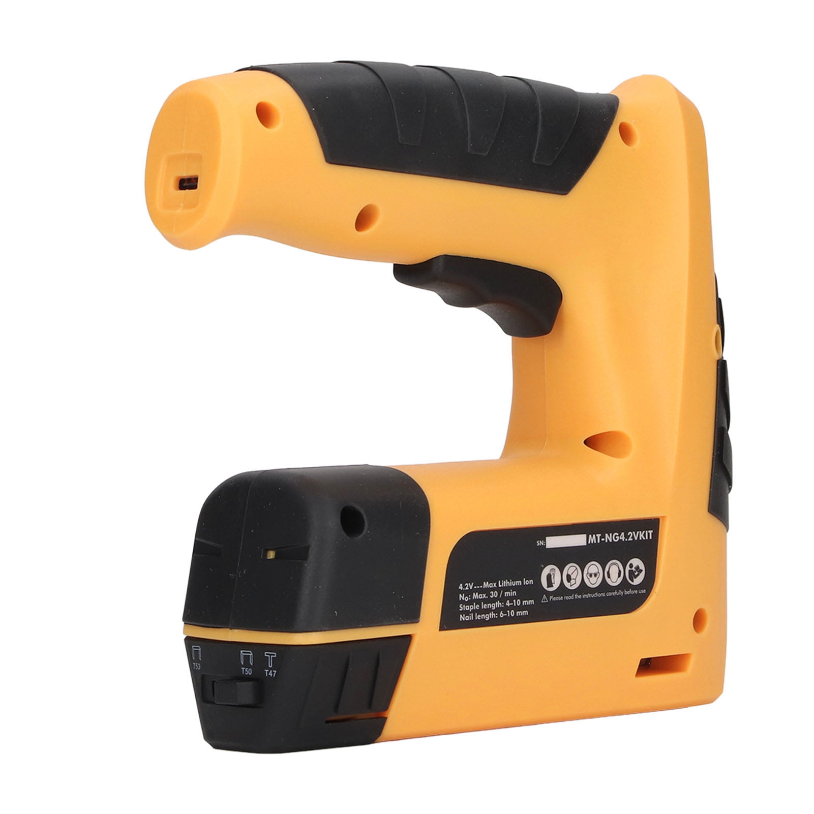 Cordless Staple Gun Kit Minimize Operating Fatigue Portable Electric Nail Gun for DIY Production