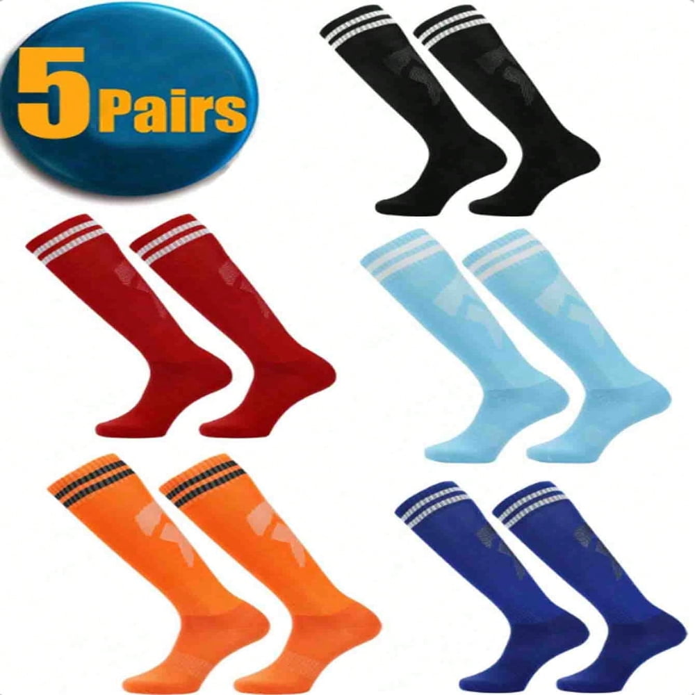 Click here for Deelleeo 5pcs Youth Team Sports Knee High Socks Fo... prices