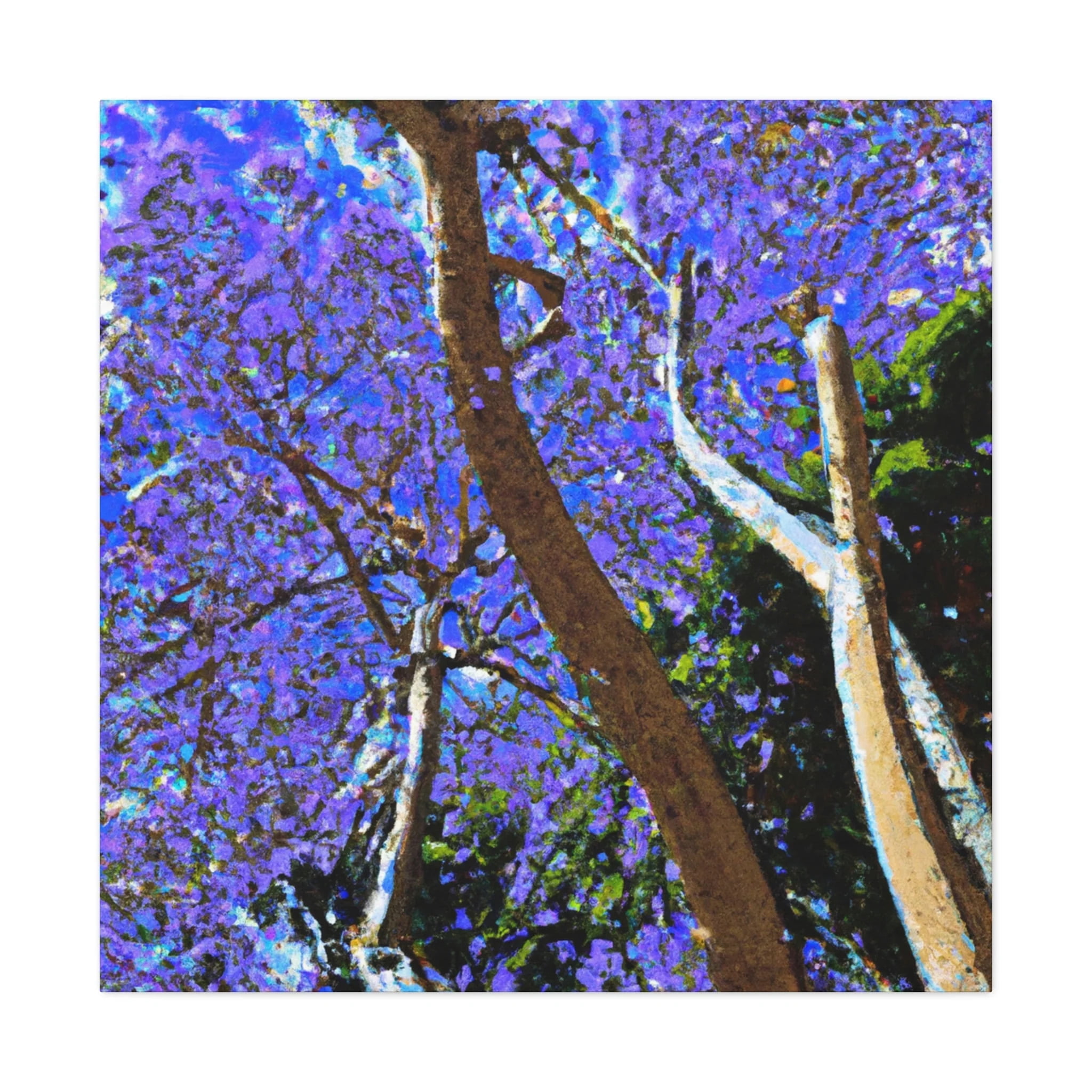 Jacaranda Tree Pop Art - Canvas - Walmart.com