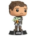 Funko POP! Star Wars: The Mandalorian - Mando Holding Child - Walmart.com