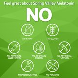 Spring Valley Extra Strength Melatonin Tablets Dietary Supplement, 10 ...
