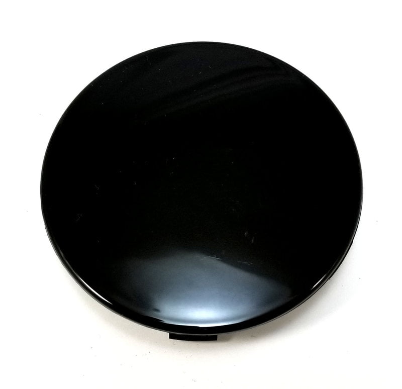 Gloss Black 3 1/4" Snap-In Wheel Center Hub Cap for PR144 - Walmart.com