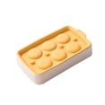 cpengpj Food Grade Silicone Ice Mold Tray, Lidded Dustproof Easy ...