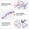 BESTYASH 6Pcs Plush Cat Ear Hair Hoop Headband for Party and Daily Hair ...