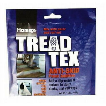 Homax Tread-Tex Anti- Skid Paint Additive, Clear, 16 Ounces - Walmart.com