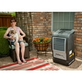 Port-A-Cool Cyclone 1000 Portable Evaporative Cooling Unit, Black ...