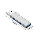 Universal USB Port Expander Hub Three Additional High-Speed Data ...