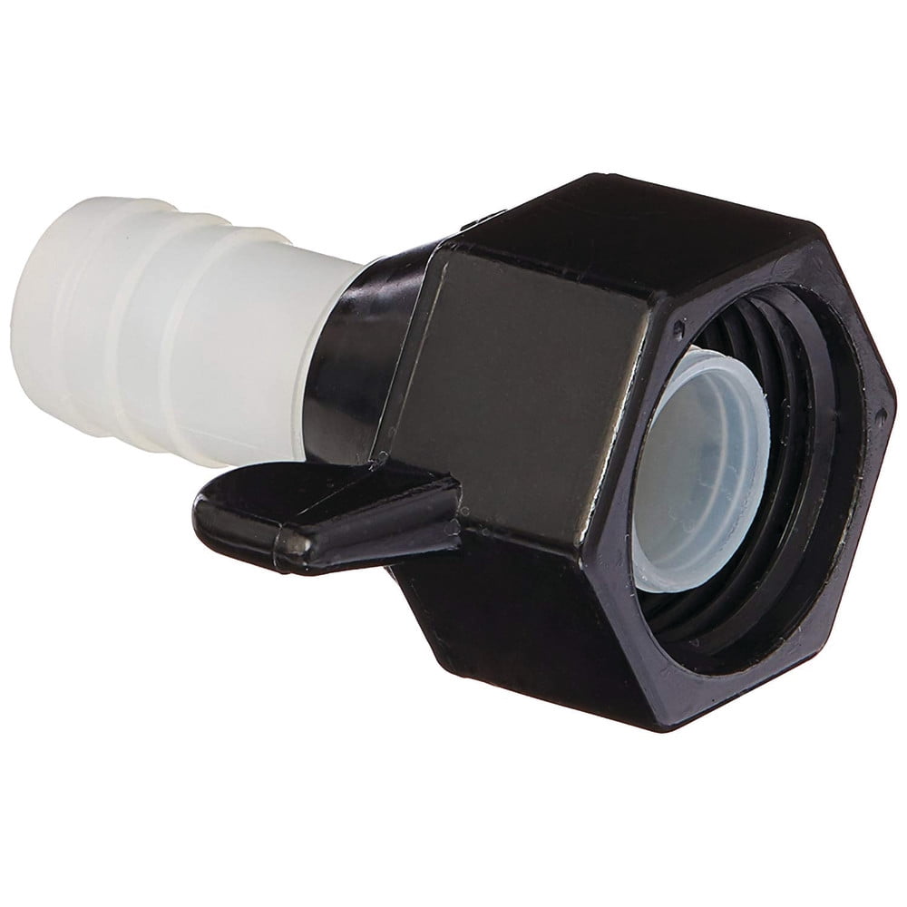 Shurflo 244-2926 Straight Fitting Wingnut Swivel - Nylon 1/2"-14 NPT (F ...