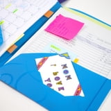BAZIC 2 Pockets Poly Folder, Swirl Portfolio, Document Folders, 6-Pack ...