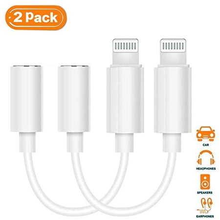 [Apple MFi Certified] Apple Lightning to 3.5 mm Earbuds/Headphones ...