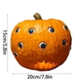 Artificial Pumpkin for Halloween Decorations, Creative Multi Eyed Resin ...