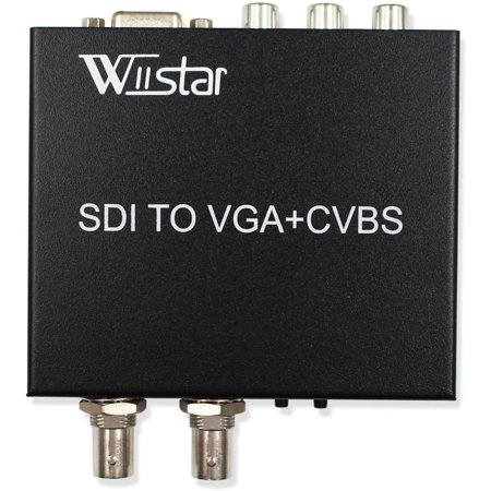 SDI to VGA+CVBS Converter with SDI Loop Out for PC Laptops Projectors ...