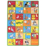 Teaching ABC Animals/Fruits Kids Educational Play mat for School ...