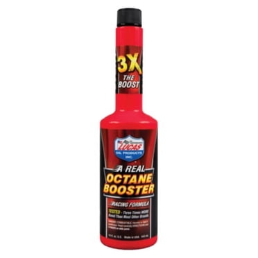 Lucas Oil Octane Booster, 12 Btls/15 oz, Fuel Gasoline Power Motor ...