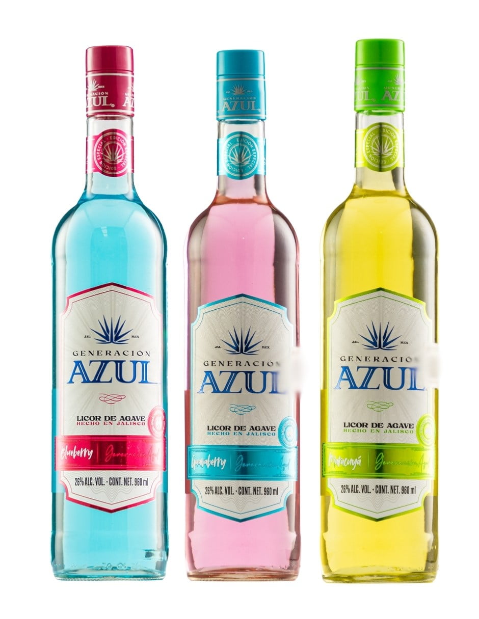 Tripack Licor de Agave Generación Azul Surtido 960 Ml | Walmart en línea