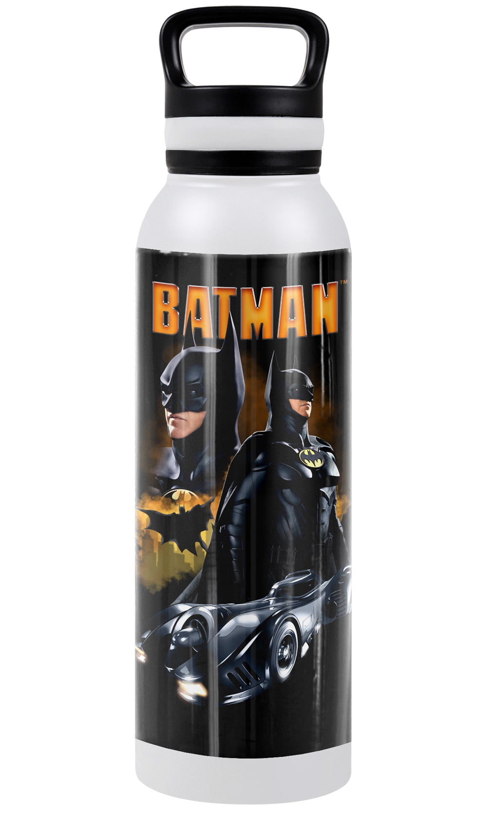 The Flash Official Multiple Batman 24 oz Insulated Canteen Water Bottle ...