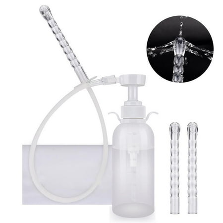 Langgg 300 ml Vaginal Douche Vaginal Douche Portable Kit with 2 Nozzle ...
