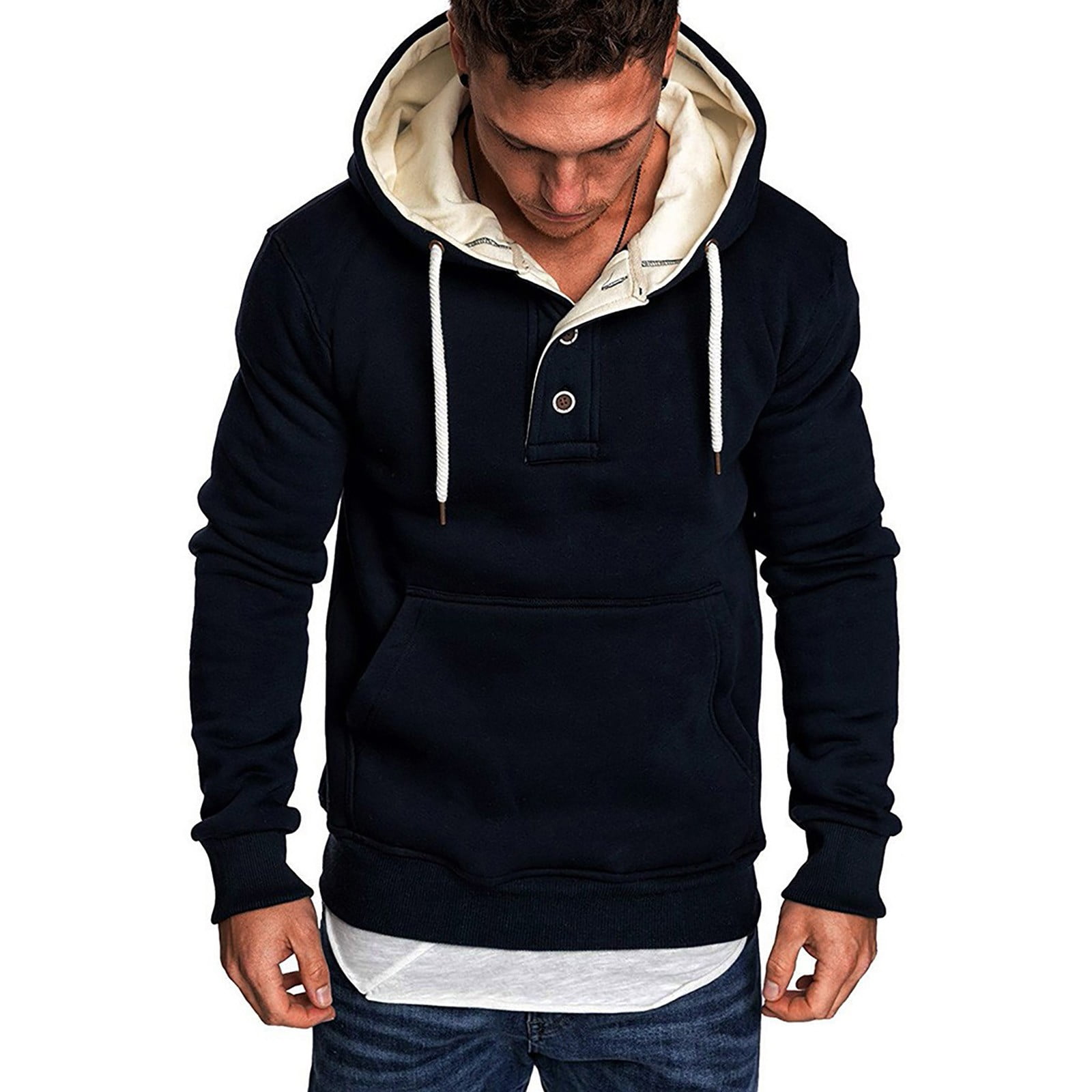 Click here for Rkstn Hoodies For Men Fall Fashion Soft Sweatshirt... prices