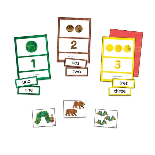 World of Eric Carle(tm) Numbers Learning Cards (Other) - Walmart.com ...