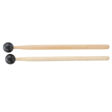 Fosa 2Pcs Ethereal Drumstick Drum Stick Wooden Handle Hammer Percussion For Beginners | Walmart ...