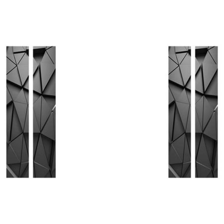 VONKY 2pieces Transform Doors With 3D Door Mural Sticker Vibrant And ...