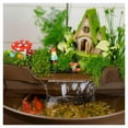 Aquascape Mini Pond Kit, Water Garden with Waterfall Filter, LED Light ...