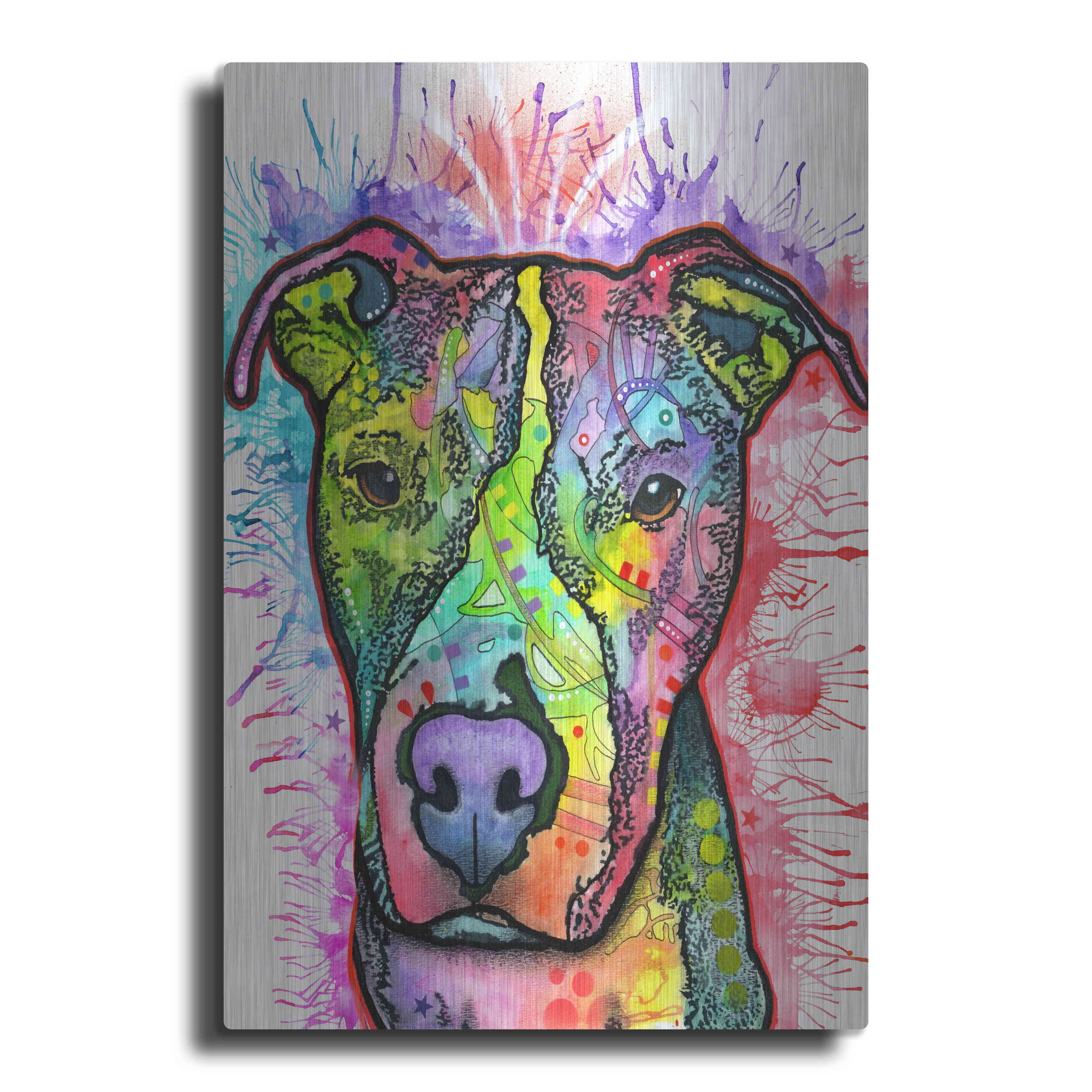 Luxe Metal Art 'Snoopy' by Dean Russo, Metal Wall Art, 12"x16 ...