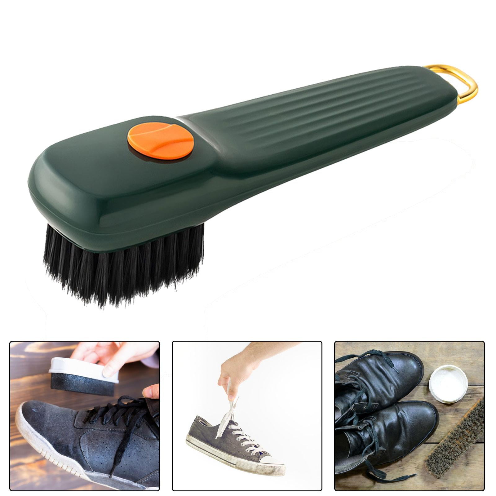 Multifunctional Shoe Brush with Soap Box, Adding Liquid Filled Shoe Washing Brush with Soap ...