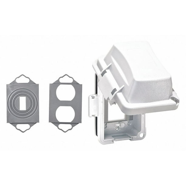 RACO Horizontal or Vertical-Mount While in Use Weatherproof Cover, 1 ...