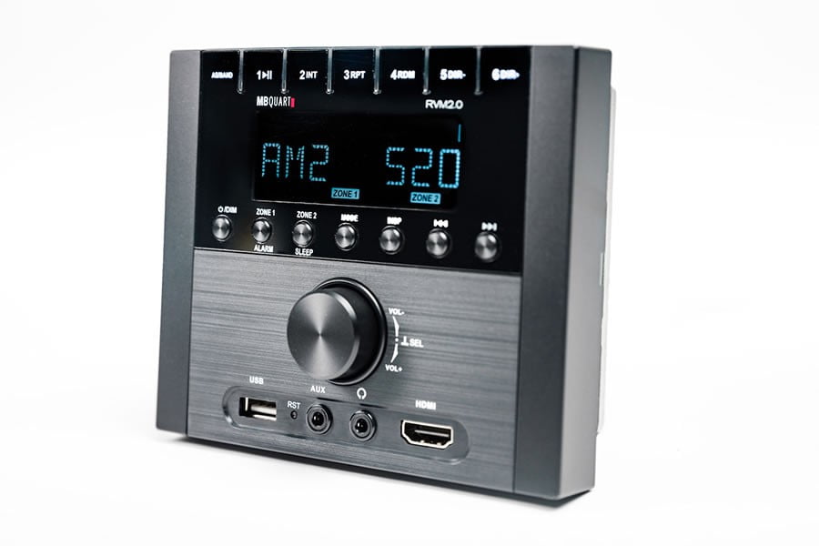 Buy MB Quart RVM2.0 2-Zone RV Receiver Bluetooth Radio Stereo+(2) 5.25 ...