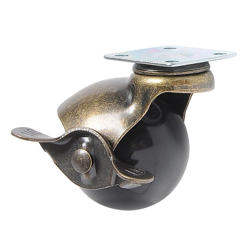 Sofa Platform Rollers Wheel Pulley Brake Mute Wheel Office Chair Wheels ...