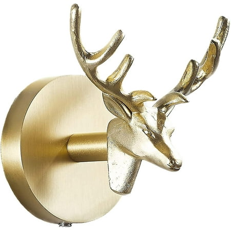Brass Coat Hook Animal-shaped Brushed Brass Coat Hook Coat Hook Wall ...