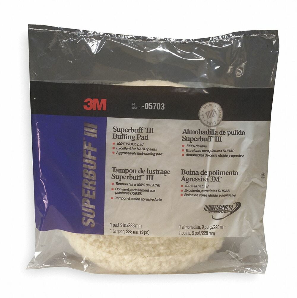 3m Compound Pad,Double Sided,9 In,Wool 05703 05703 ZO-G1399526 ...