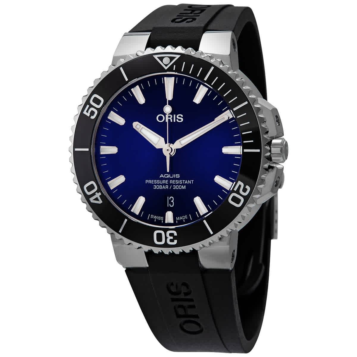 Oris Aquis Automatic Blue Dial Men's Watch 01 733 7766 4135-07 4 22 ...