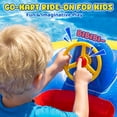 Pool Floats for Kids, Inflatable Kids Pool Floats with Water Blaster ...