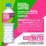 POWERADE Power Water Zero Sugar Strawberry Kiwi Electrolyte Water, 16.9 ...
