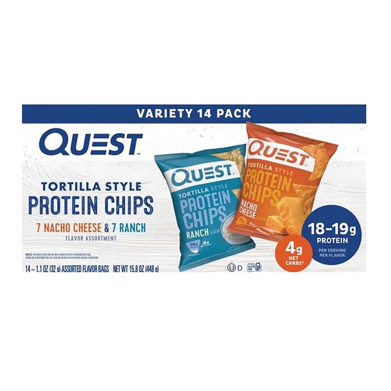 Quest Tortilla Chips Variety Pack (14 Count) - Walmart.com