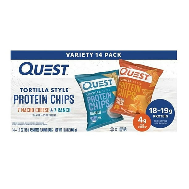 Quest Tortilla Chips Variety Pack (14 Count) - Walmart.com