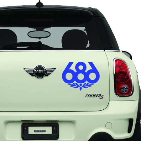 686 Blue SK8/Surf/Snow/Water/Bike/Brands Automotive Decal/Bumper ...