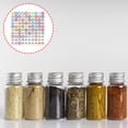 10 Sheets Consecutive Number Sticker 1-100 Colorful Adhesive Labels for ...