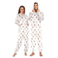 Rabbit and Carrot Adult onesie Pajamas, Crystal Velvet Ultra Soft Warm ...