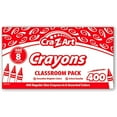 Free Shipping! Cra-Z-Art Crayon Class Pack, 8 Color, 400 Count Box ...