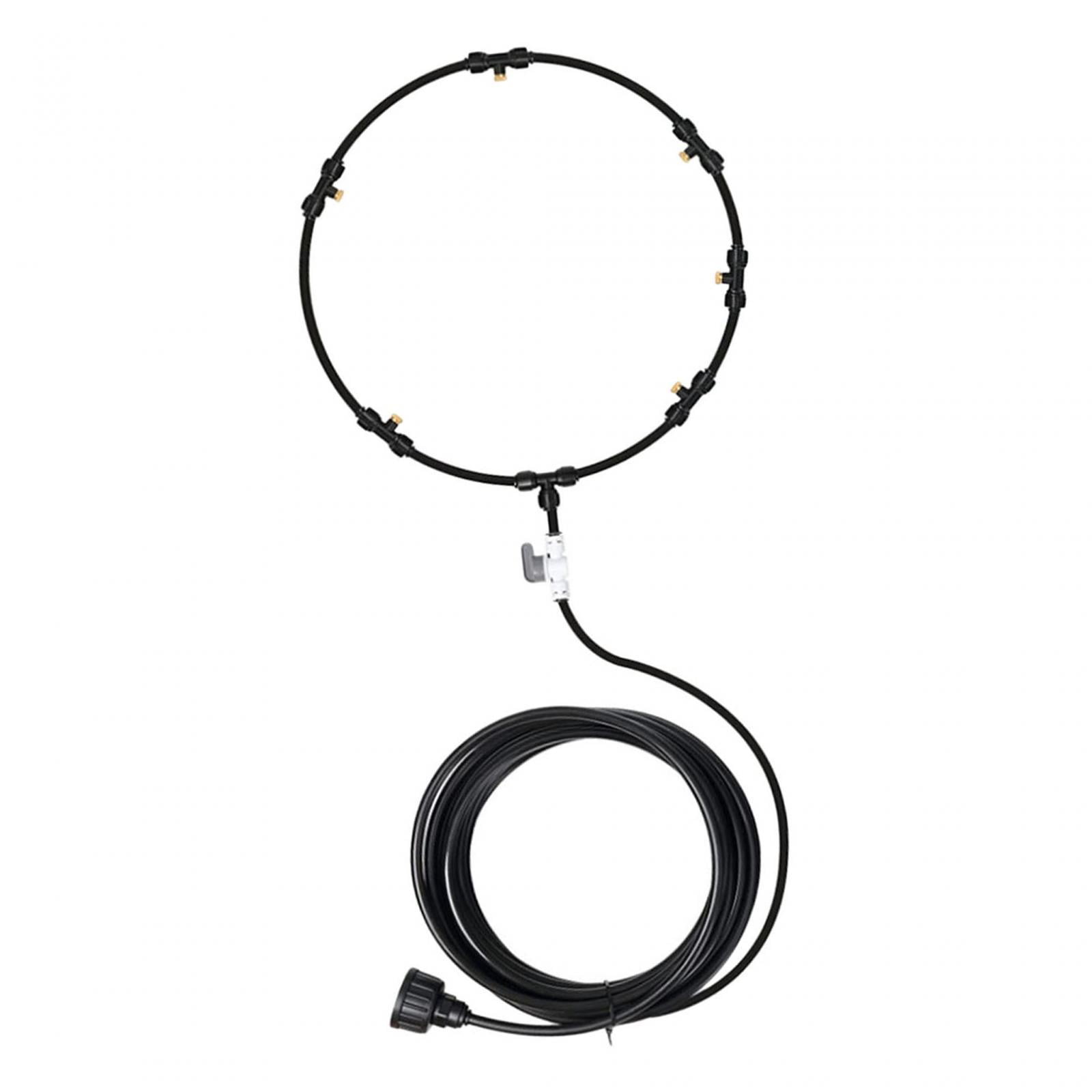 Misting Cooling System Sprinkler Easy to Install Outdoor Cool Mister ...